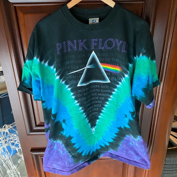 Liquid Blue | Shirts | Vintage Liquid Blue Pink Floyd Dark Side Of The ...